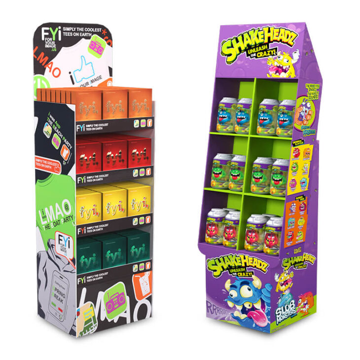 Eco-Friendly Custom Printed Cardboard Displays | FUNTEK