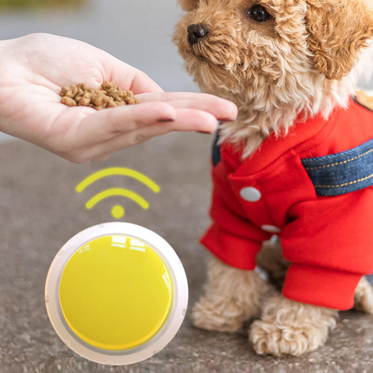 Recordable Sound Buttons Answer Buzzers for Toys Dog Pets | FUNTEK