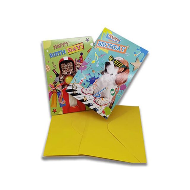 Custom Made Musical Greeting Cards with Sound Chip | FUNTEK