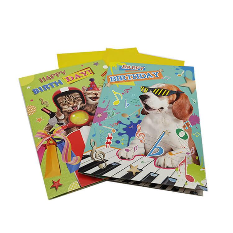 Custom Made Musical Greeting Cards with Sound Chip | FUNTEK